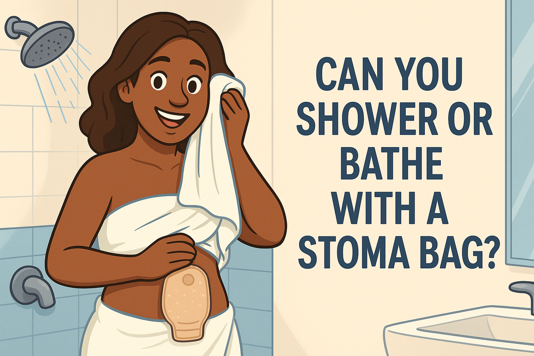Can You Shower or Bathe With a Stoma Bag? – Stoma Care Tips | Stoma Styles