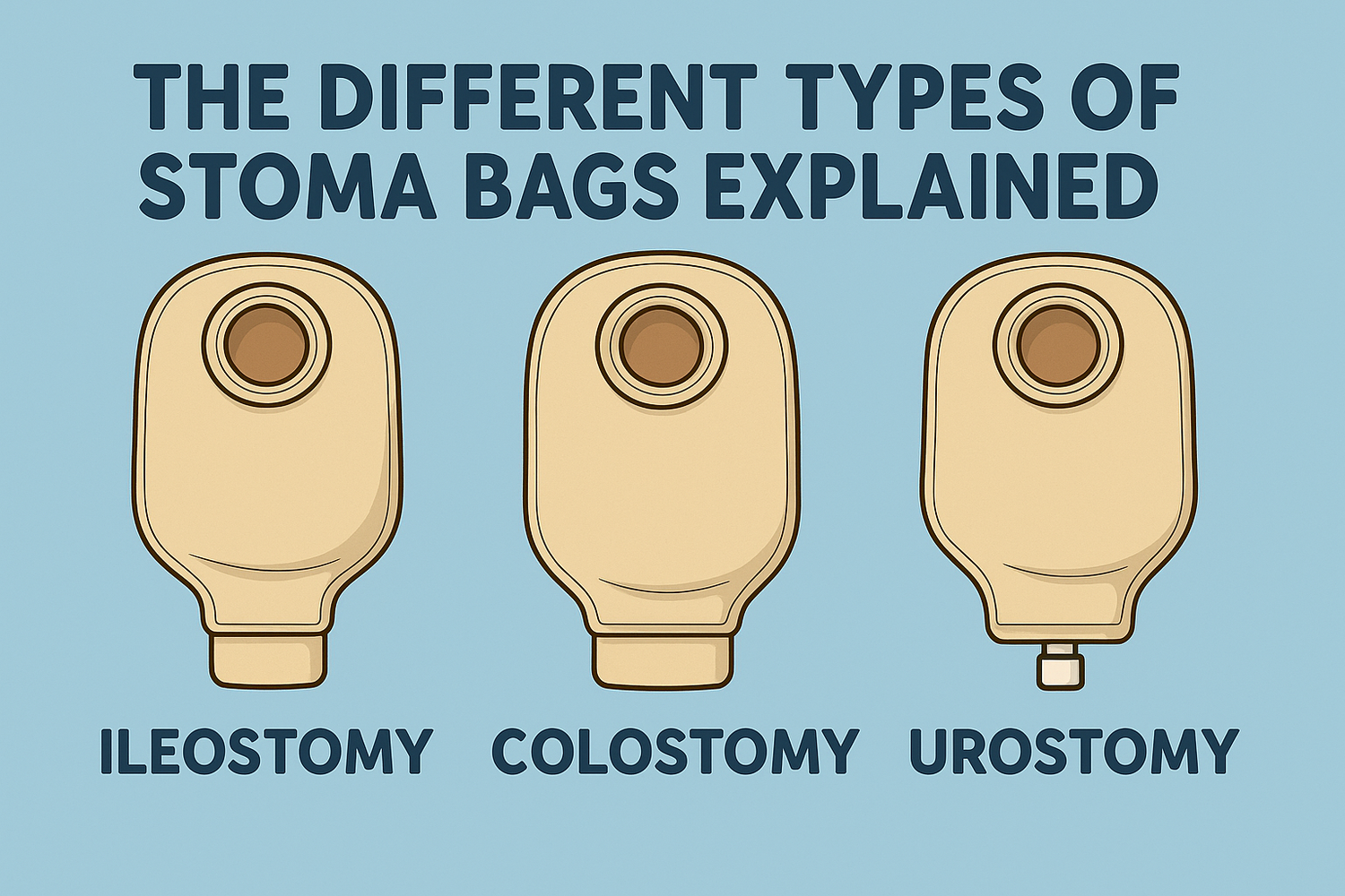 Types of Stoma Bags Explained – Ileostomy, Colostomy & Urostomy Guide ...